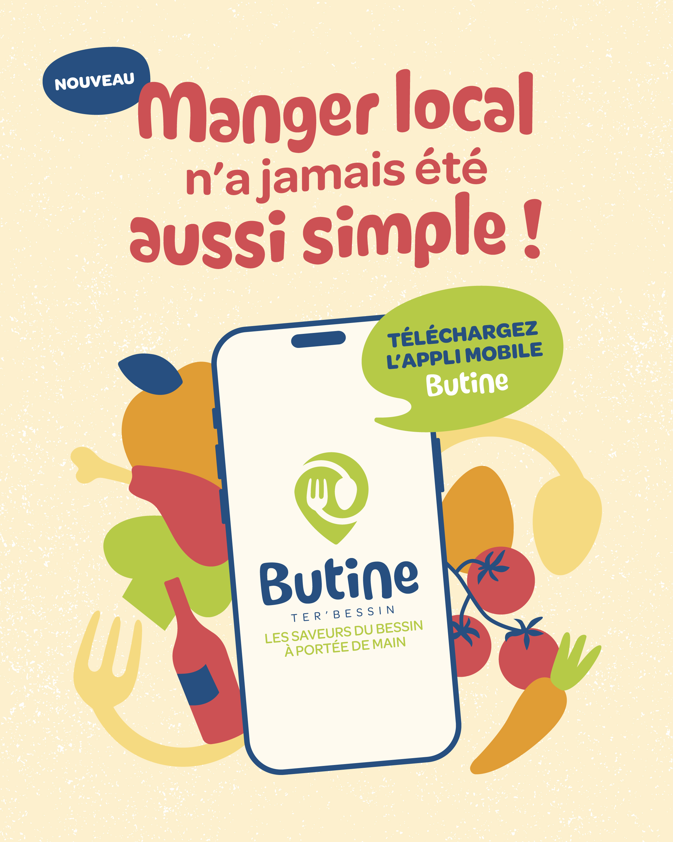 L'application BUTINE : pour manger local ! | Ville de Bayeux