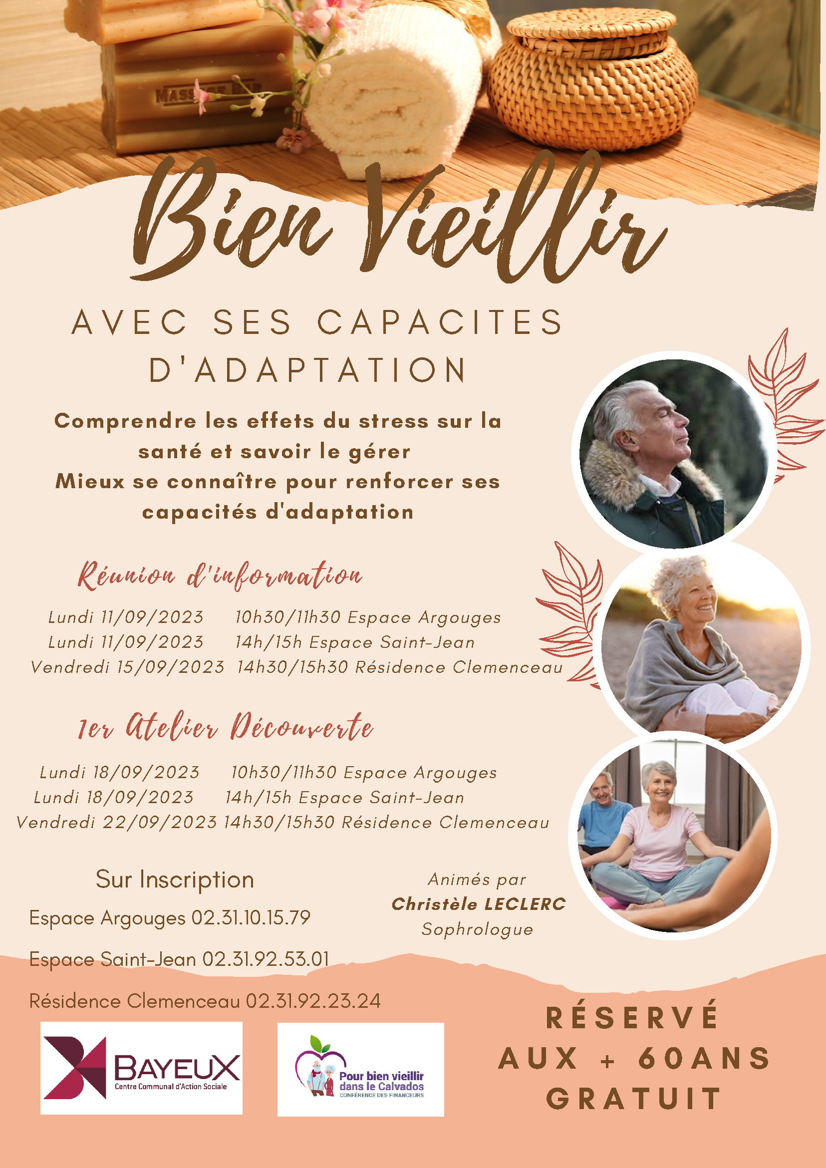 Ateliers "bien vieillir" | Ville de Bayeux