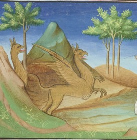 Un étrange bestiaire médiéval : des animaux fabuleux, monstrueux ou ...
