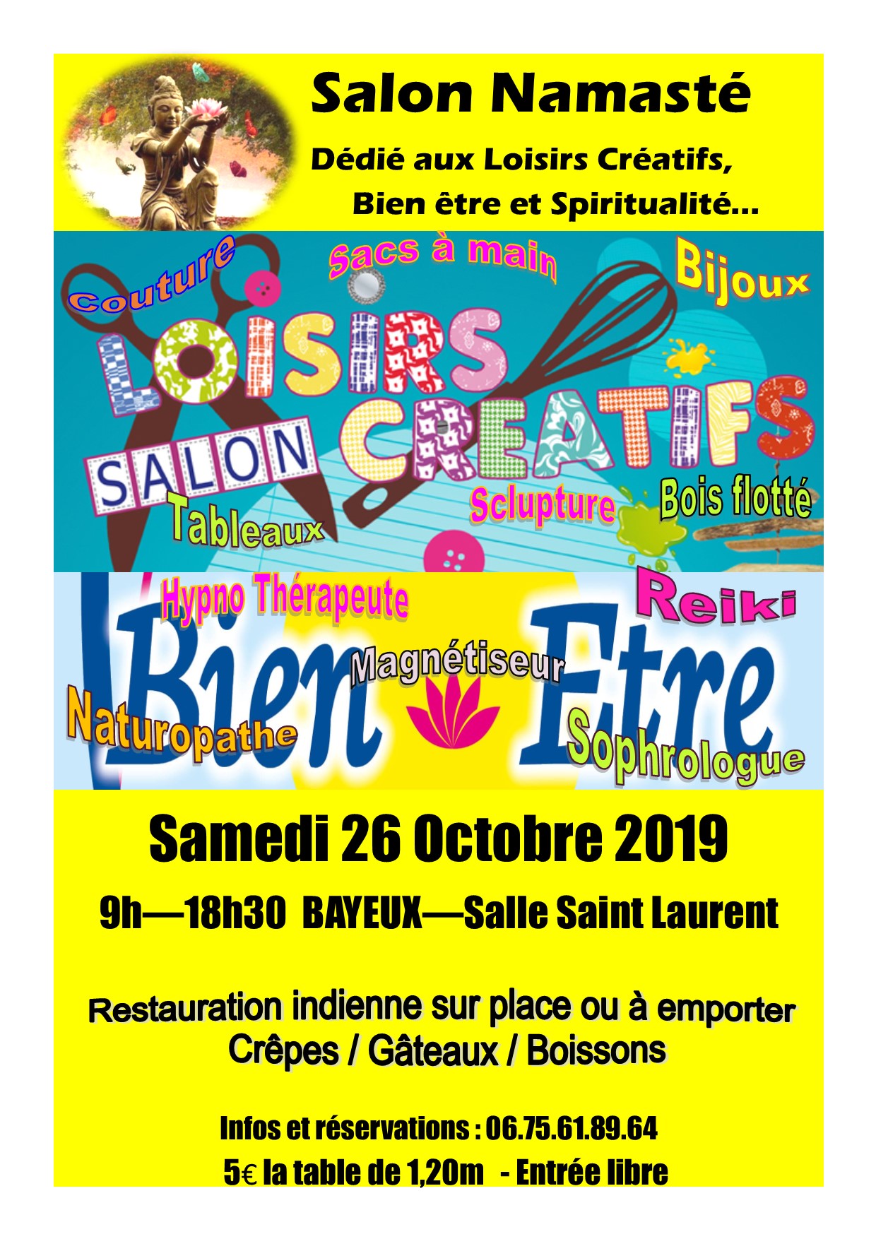 Salon namasté | Ville de Bayeux